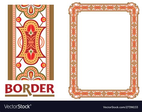 Certificates And Awards Borders Tiled Frame Vector Image