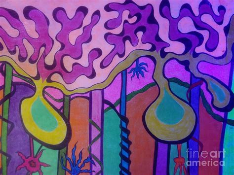 Neurons Mixed Media By Pat B Moore Fine Art America