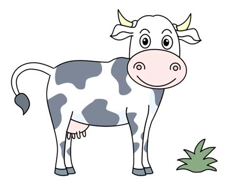 Animal Animated Clipart Cute Cow Animated Clipart