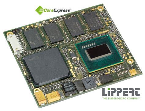 Lippert Erweitert Die Coreexpress® Familie Um Intel® Atom™ Prozessor
