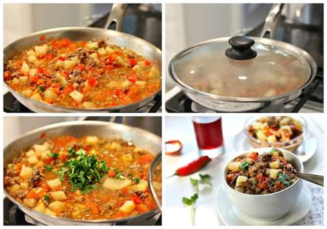 How To Make Picadillo Recipe Ground Beef And Potatoes