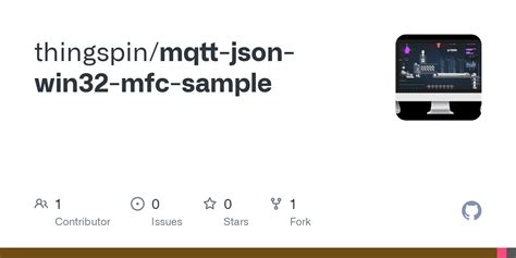 github thingspin mqtt json win32 mfc sample
