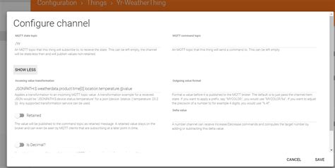 importing weather forecast from api met no aka yr no via mqtt 2 x binding tutorials