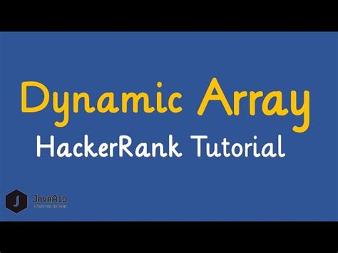 Dynamic Array Discussions Data Structures HackerRank