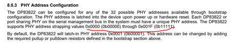 Dp83822h Cannot Find Phy Id Issue Discussion Interface Forum Interface Ti E2e Support Forums