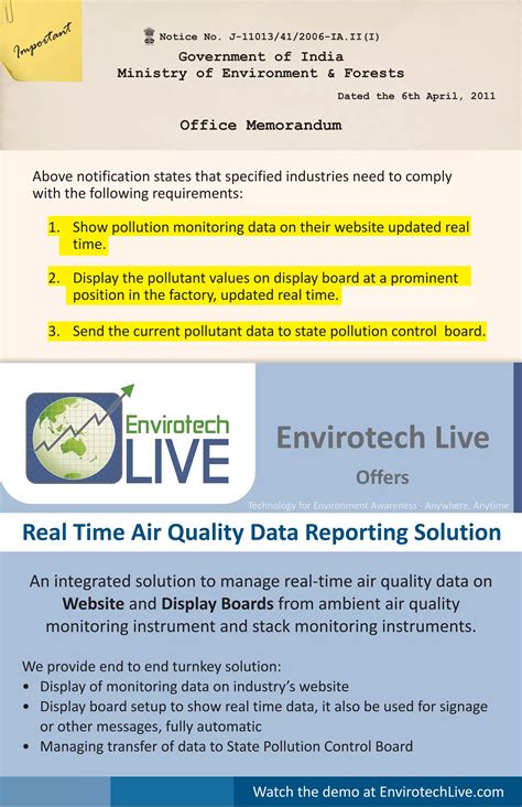Envirotech Live Brochure Pdf