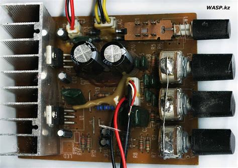 Схема усилителя для колонок sven