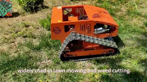 중국은 원격 제어 브러시 커터를 저렴한 가격으로 판매 중국 최고의 원격 모어 판매 Youtube