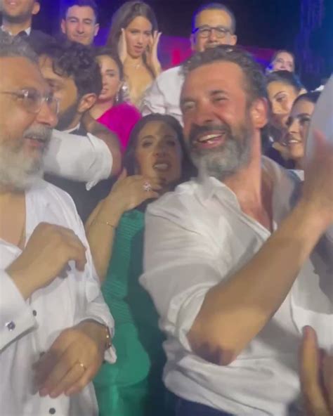 Et بالعربي النجوم يشاركون ماجد الكدواني فرحته بزفاف ابنه يوسف ولقطات