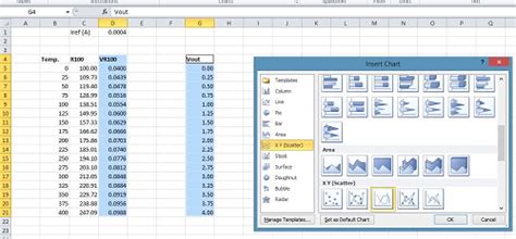 excel curve fitting and linearization part 1 planet analog