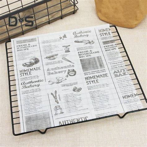 50 шт./компл., практичная маслостойкая бумага, декоративные легко ...