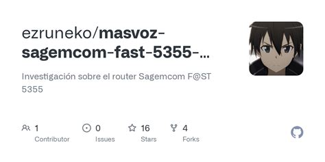 Github Ezrunekomasvoz Sagemcom Fast 5355 Hacks Investigación Sobre El Router Sagemcom Fst 5355