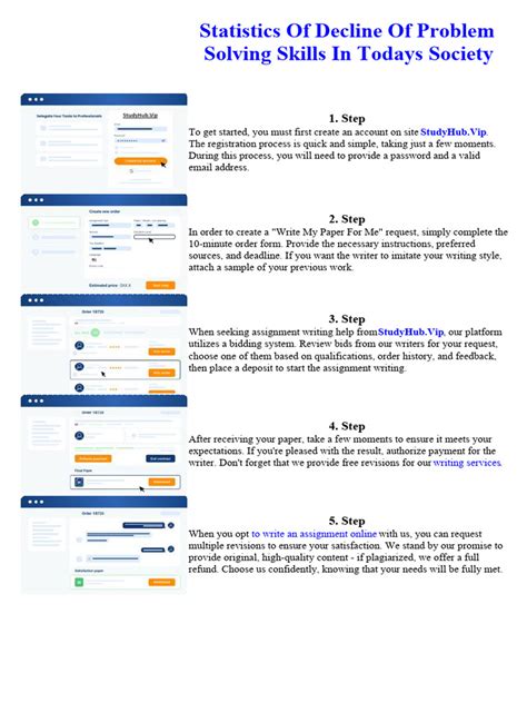 Statistics Of Decline Of Problem Solving Skills In Todays Society Pdf