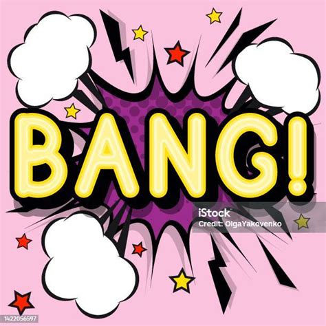 뱅 그림자가있는 복고풍 레터링 복고풍 포스터 배경의 하프 톤 패턴 빈티지 팝 아트 스타일의 벡터 밝은 일러스트레이션 Brand Name Online Messaging