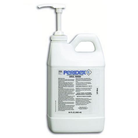 Peridex Oral Rinse 64 Oz Bottle 0 12 Chlorhexidine Gluconate Mint The Dental Market U S
