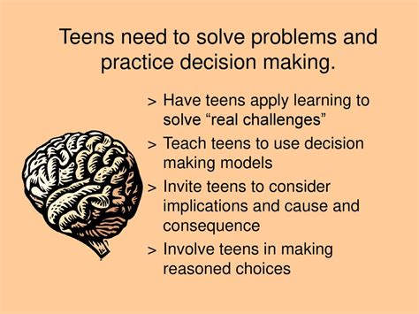Decision Making Models For Teenagers