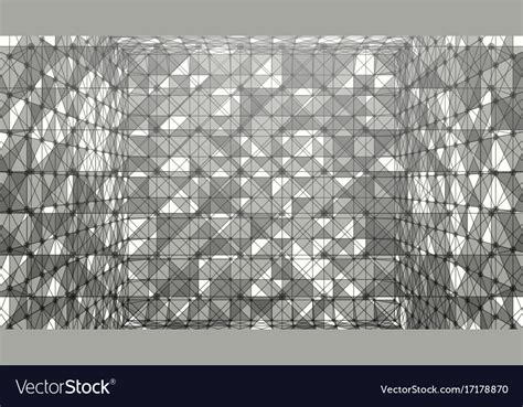 Triangle Mosaic Background Design Royalty Free Vector Image