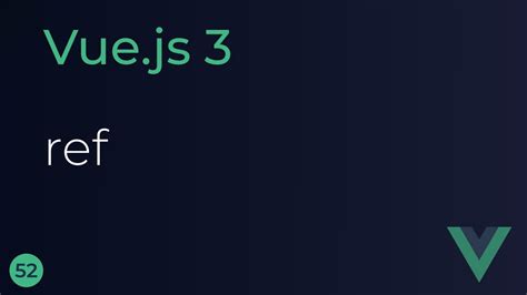 Vue JS Tutorial Replacing Data With Ref YouTube