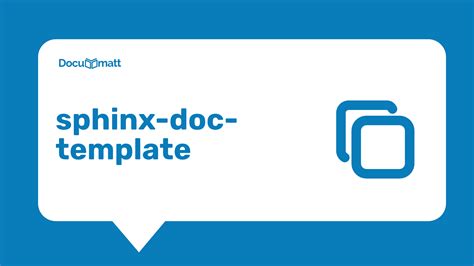 Sphinx Documentation Template — Sphinx Documentation Template