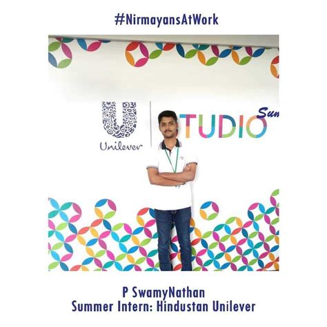 Swamy Nathan P On Linkedin Internship Diaries Hul Unilever