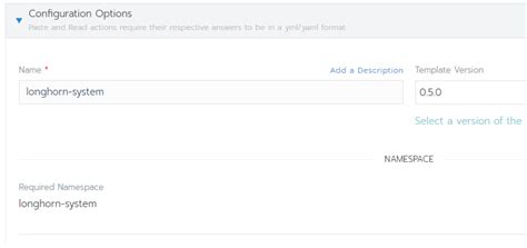 default namespace didnot work in rancher 2 2 catalog apps page ui