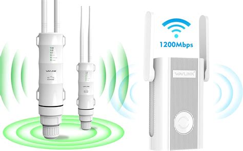 Amazon Com Outdoor WiFi Extender And Indoor WiFi Extender Bundle Electronics