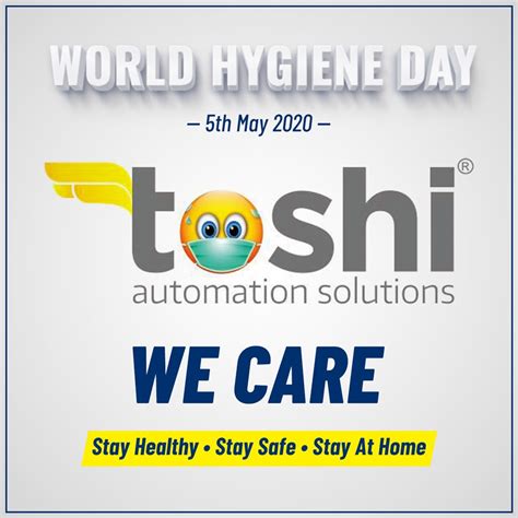 On This Worldhygieneday We Toshi Automation Solutions Facebook