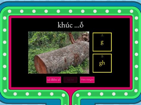 I N V O Ch Tr Ng Tr Ch S X R D G Gh Ng Ngh Gameshow Quiz