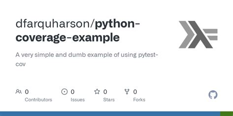 Github Dfarquharsonpython Coverage Example A Very Simple And Dumb