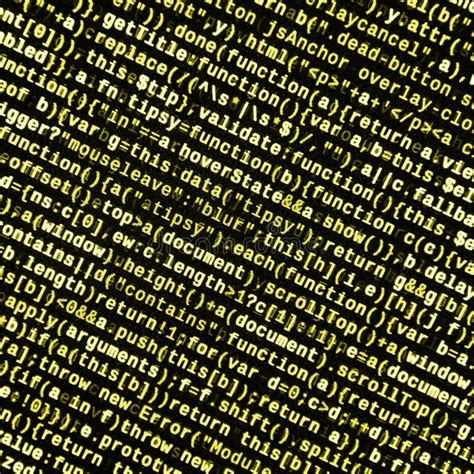 Computer Program Preview Programming Code Typing Stock Illustration Illustration Of