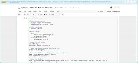 Bharathi S On Linkedin Codsoft Internship Python Programming Tech