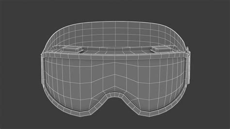 Goggle Glasses 3d Model By Frezzy