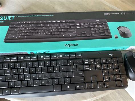 Quiet MK315 Logitech Computers Tech Parts Accessories Computer Keyboard On Carousell