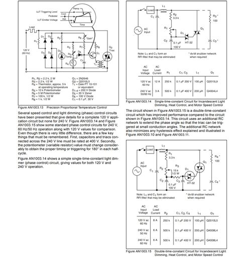 [es] Triack Diack Quadrack Thiristor Scr Fet Igbt Snubers