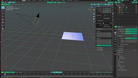 Rendering Rendered Result Has A Different Camera Angle Than What I Had Set Blender Stack