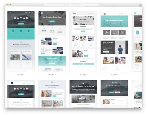 Mailchimp Website Templates Content Calendar Template