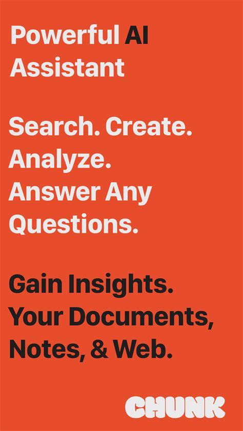 Chunk Ai Search Assistant For Iphone Download