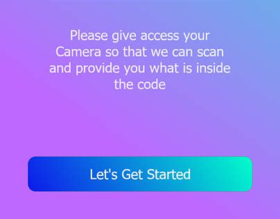 QR Code Scanner Ui Design Projects Photos Videos Logos Illustrations And Branding Behance