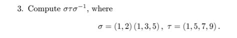 solved compute στσ 1 ﻿whereσ 1 2 1 3 5 τ 1 5 7 9