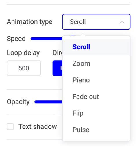 how to add scrolling text to a live stream