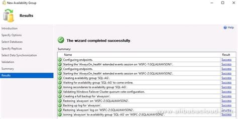 How To Install And Configure SQL Server AlwaysOn On An ECS Instance Alibaba Cloud Community