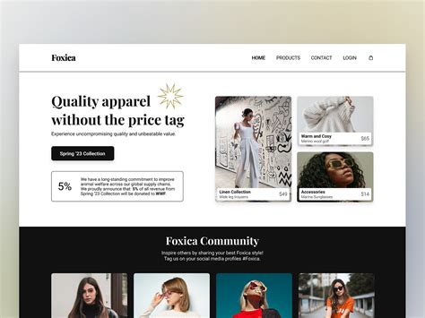 Hero Section Minimalistic Web Design By Daria Wojczuk Kalandyk On