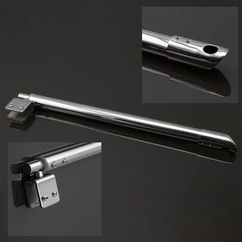 Тримач скла кутовий висувний 300-500 chrome / ціна 550,00 грн. 1 м.