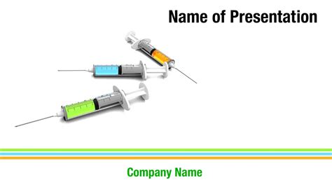 Hypodermic Needles PowerPoint Templates Hypodermic Needles PowerPoint Backgrounds Templates