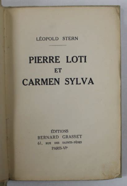 Pierre Loti Et Carmen Sylva Leopold Stern 1931
