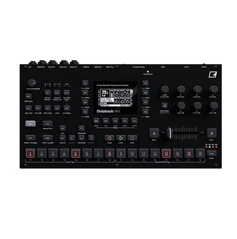 Elektron Octatrack Mkii Dynamic 8 Track Performance Sampler Reverb