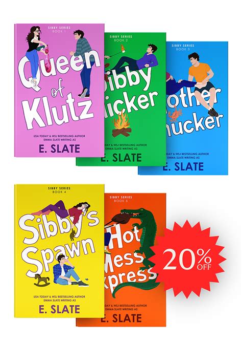 Sibby The Complete Series Book Bundle Emma Slate Author