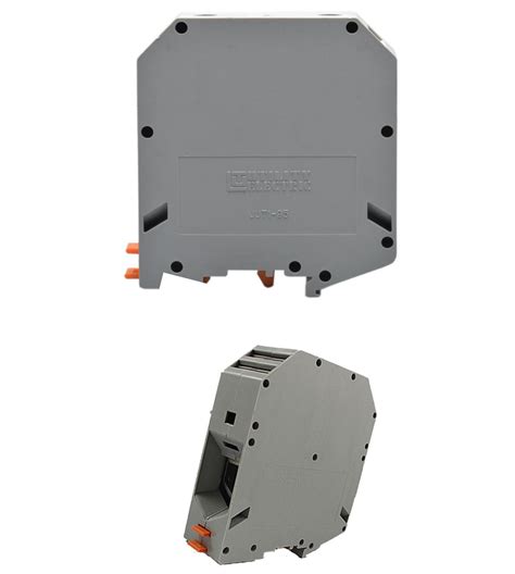 Ul Certificate 95mm2 Big Current Screw Type Din Rail Terminal Blocks Dinrail And Phoenix Contact