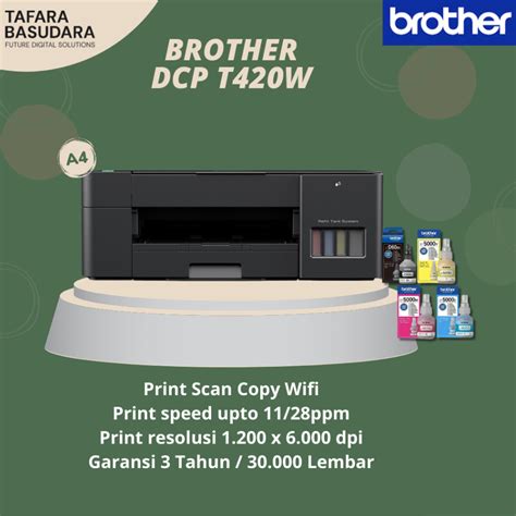 Jual Brother Printer Dcp T W A Shopee Indonesia