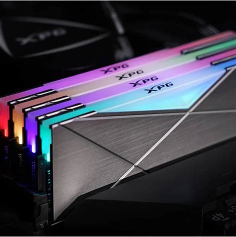 Adata Xpg Spectrix D50 32gb 2x16gb Rgb Ddr4 Udimm Desktop Memory Kit 3600 Mhz Clock Speed
